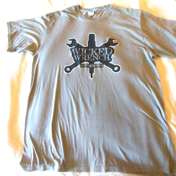 Port and Company | Shirts | Mens Xl Grey Wicked Wrench Tee | Poshmark